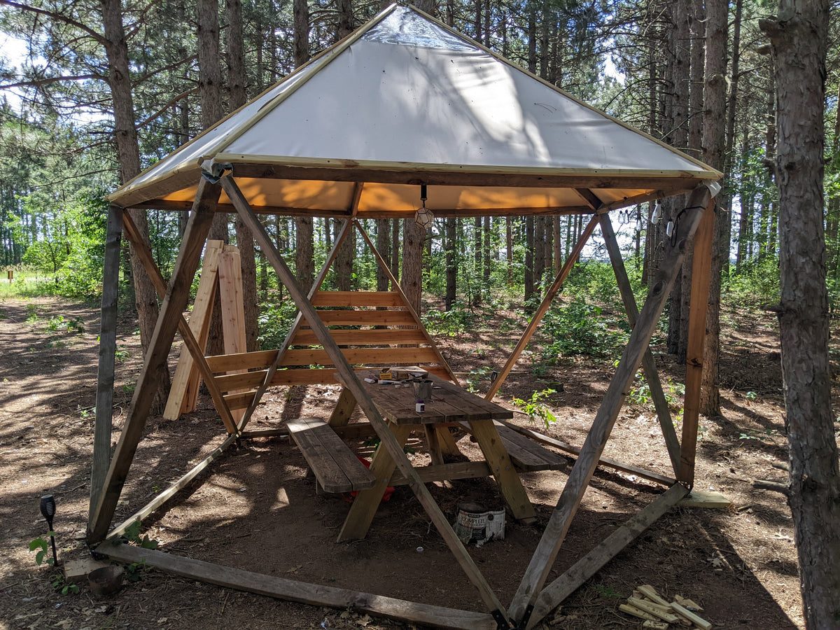 Thunder Domes: 1V Geodesic Dome Hub Kit – Thunder-Domes